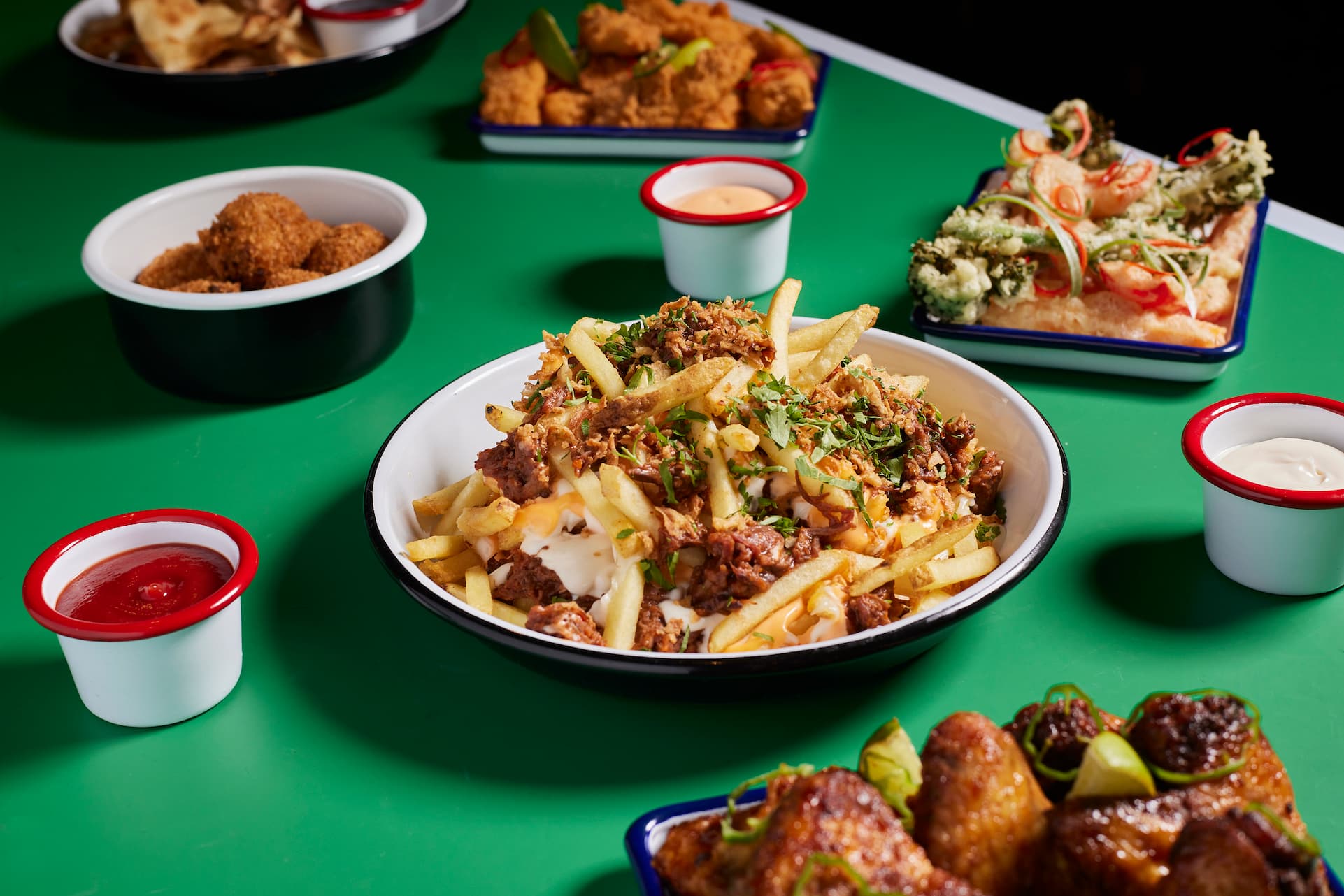 Food & Drinks - Our Menu | Bounce Ping Pong